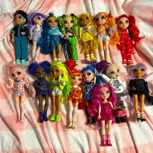 Rainbow High | Toys | Rainbow High Junior High Lot Of 5 Dolls | Poshmark